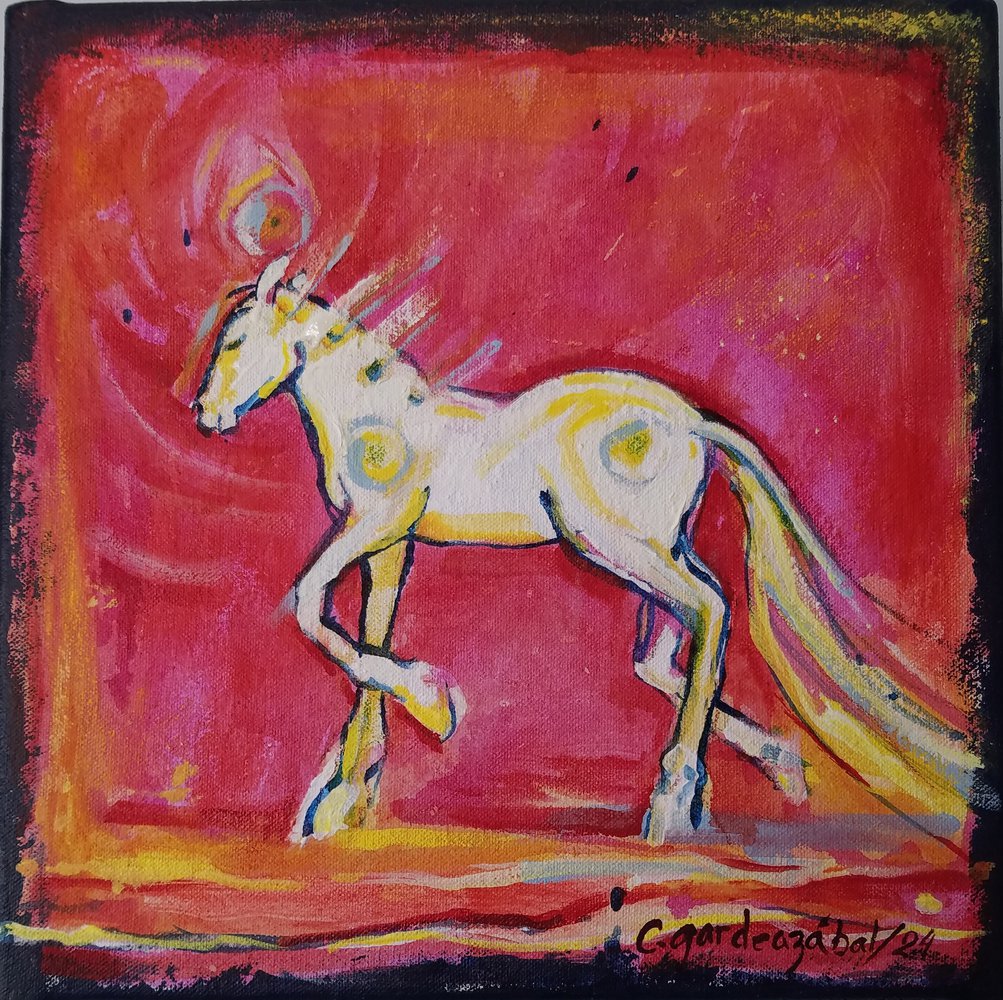 Yellow on Fire | helloart