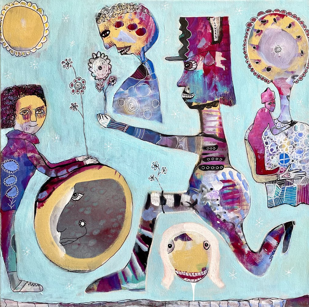 Flower Power & The Joy Of Giving | helloart