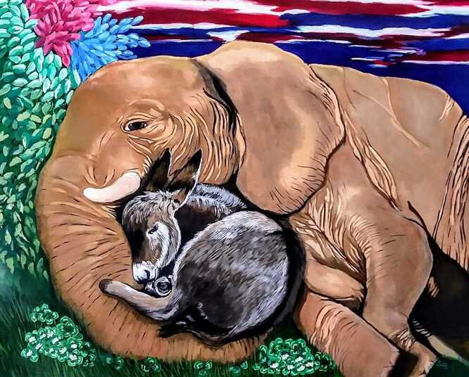 The Peaceable Kingdom: My Prayer for Peace in Our Nation | helloart