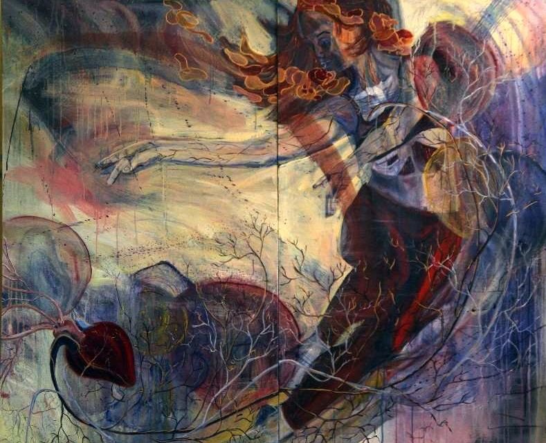 Her heart dances when she moves | helloart