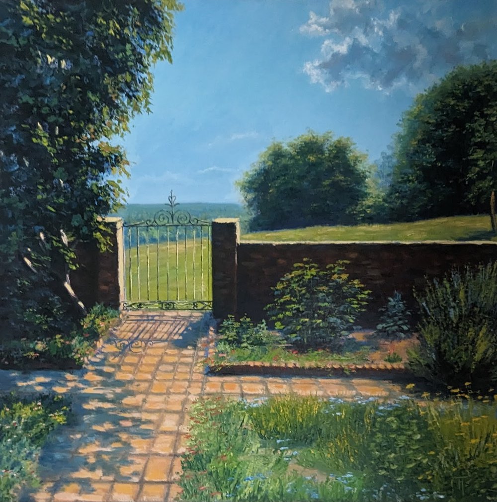 View from Agecroft Hall & Gardens | helloart