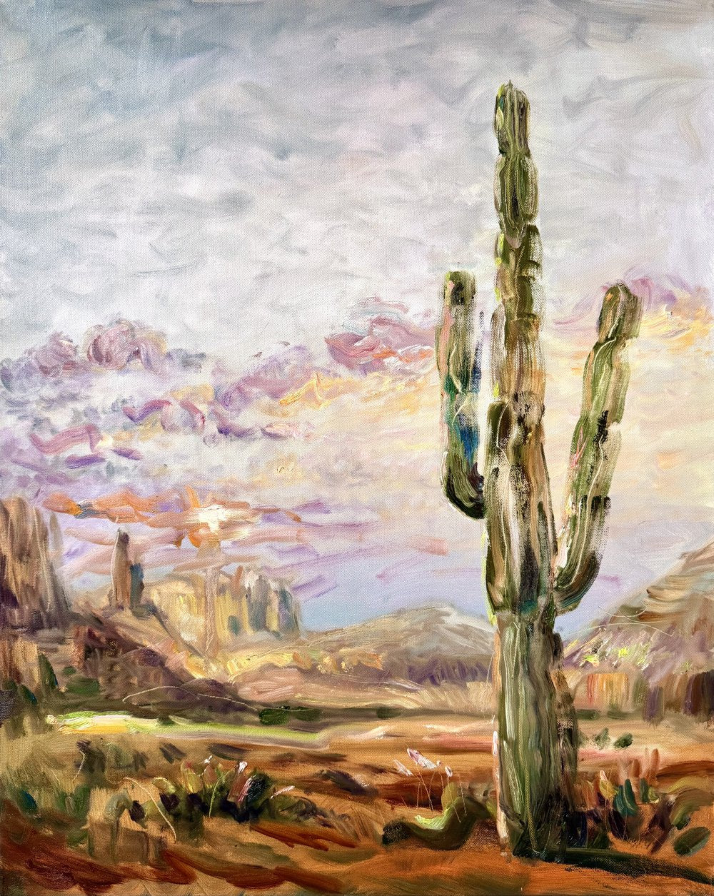 Saguaro Sunrise | helloart