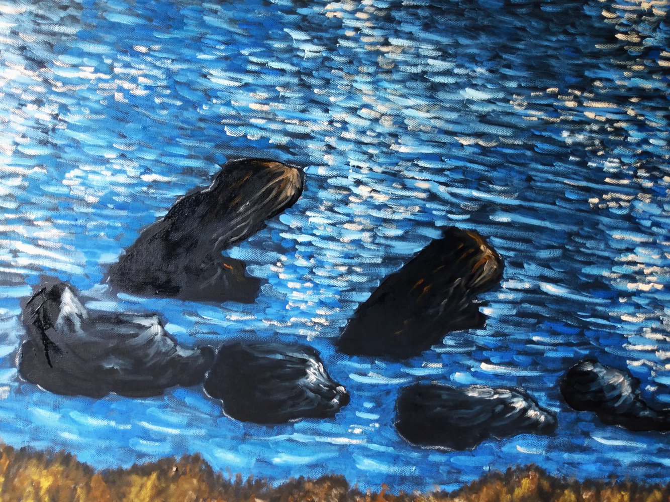 Sunset Pond | helloart