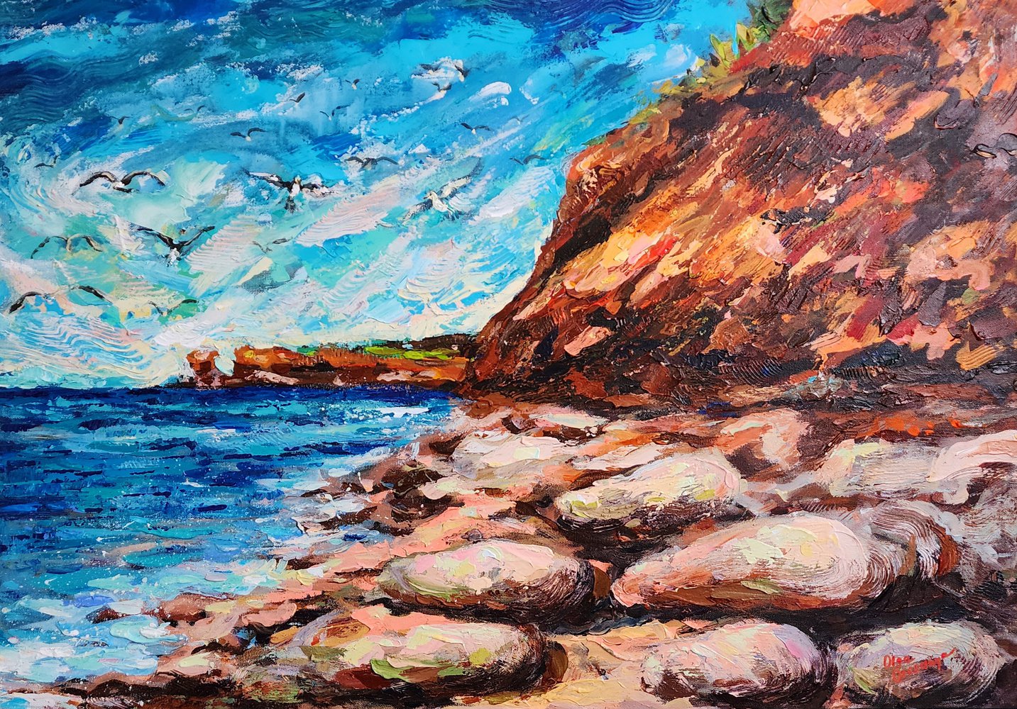 Red Rocks Shores | helloart
