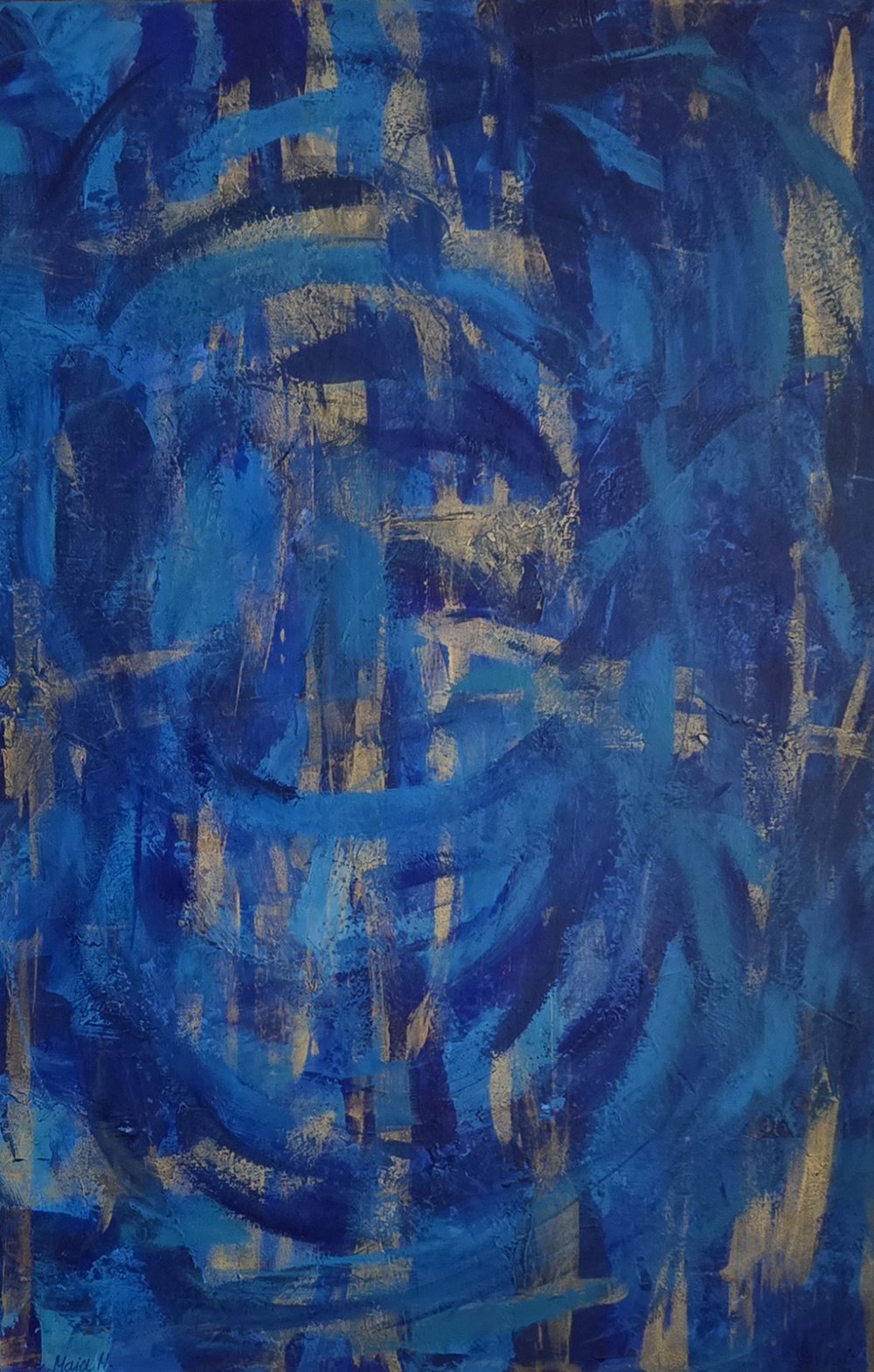 Blue Vortex | helloart