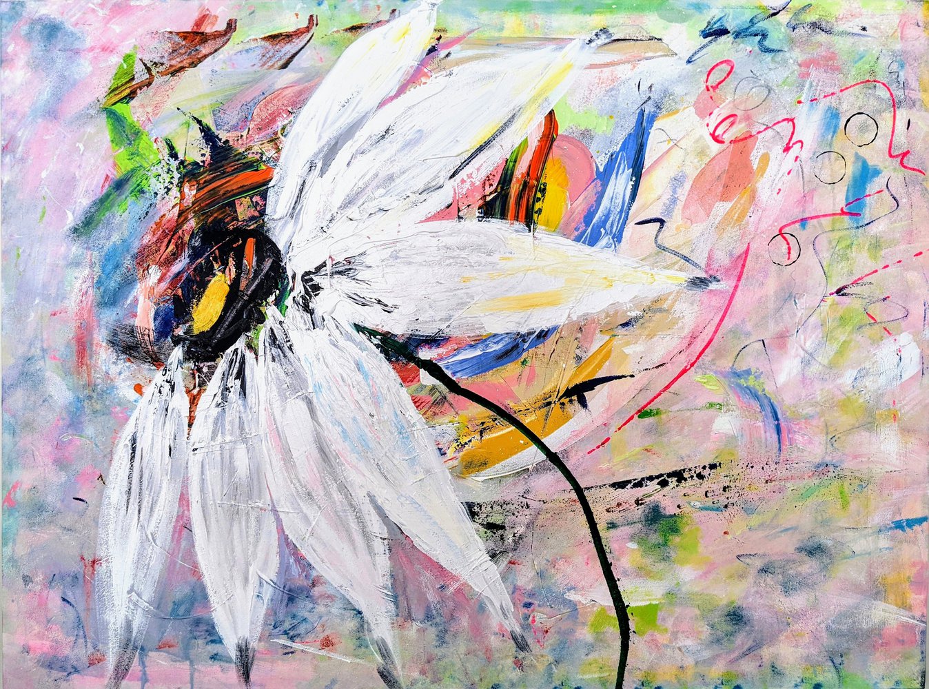 Daisy Number 1 | helloart