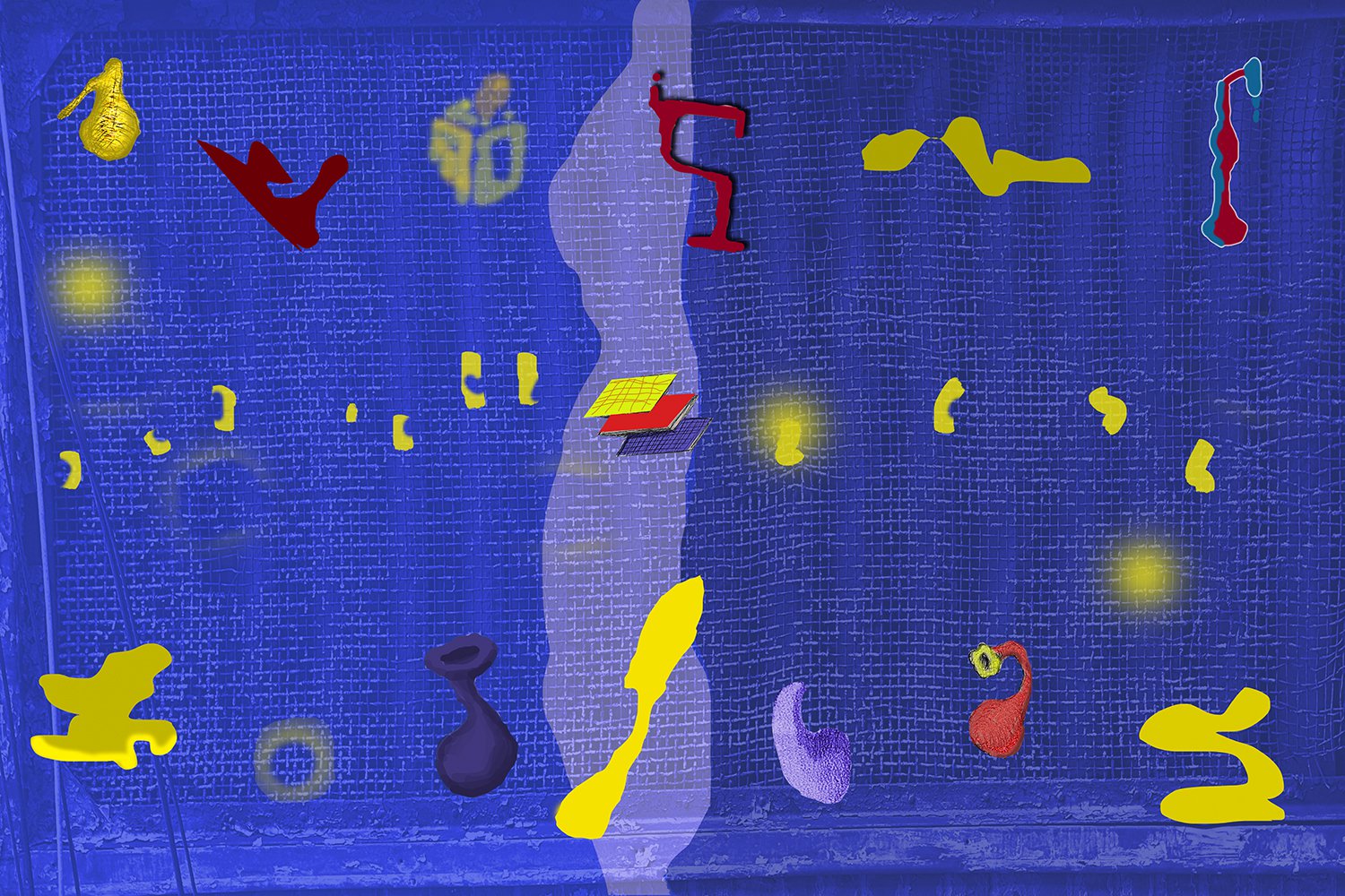 SYNTHESIS IN BLUE | helloart