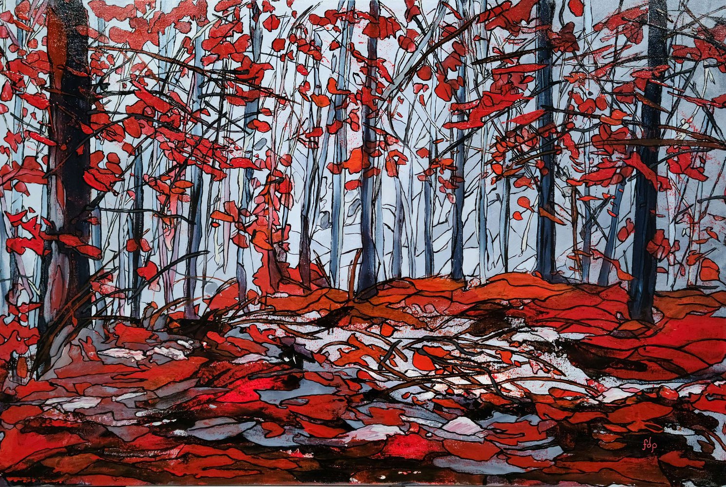 Stained Red | helloart