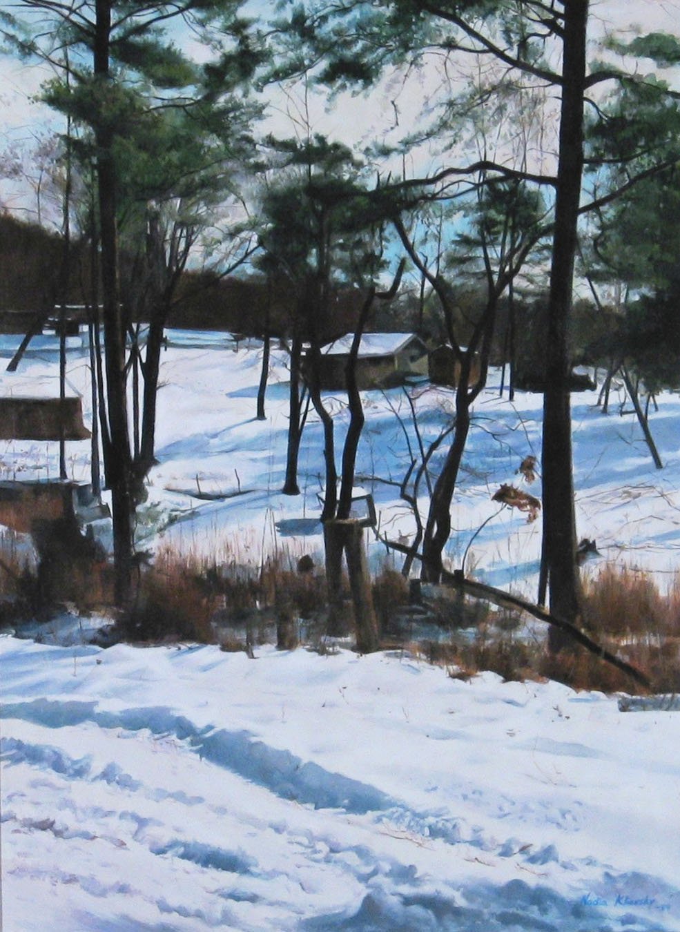 Winter in Vermont | helloart
