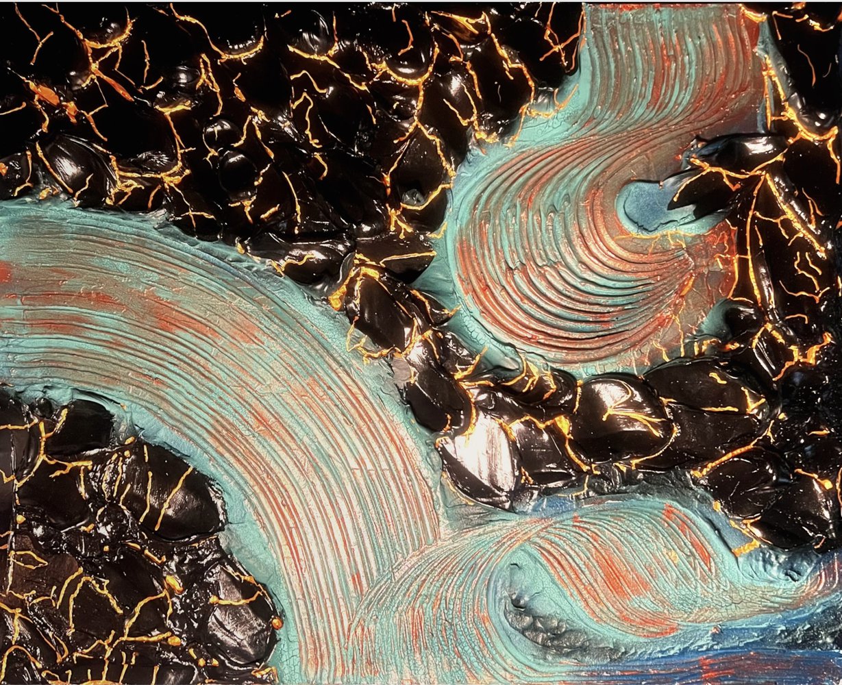 Kintsug series: proper copper 1 of 3 | helloart