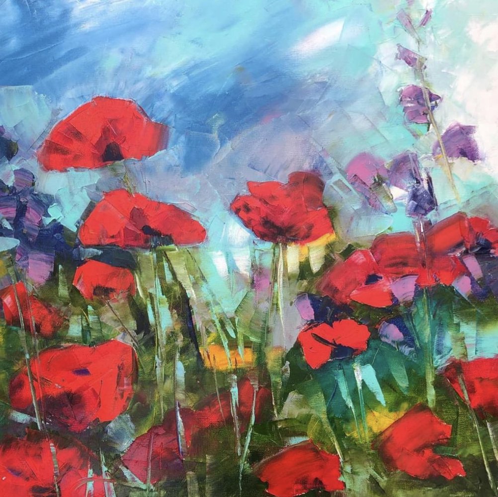 The Poppy Splash | helloart