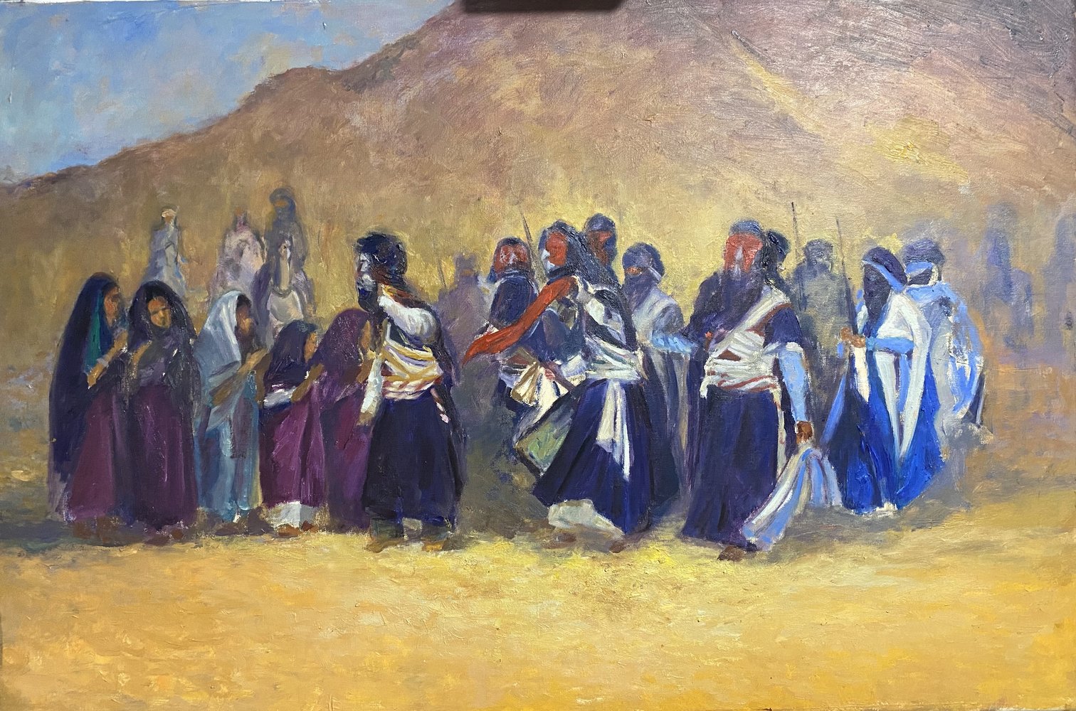 Sbiba dance Touareg | helloart