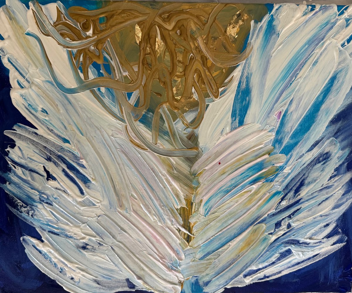 Gold Angel Gold | helloart