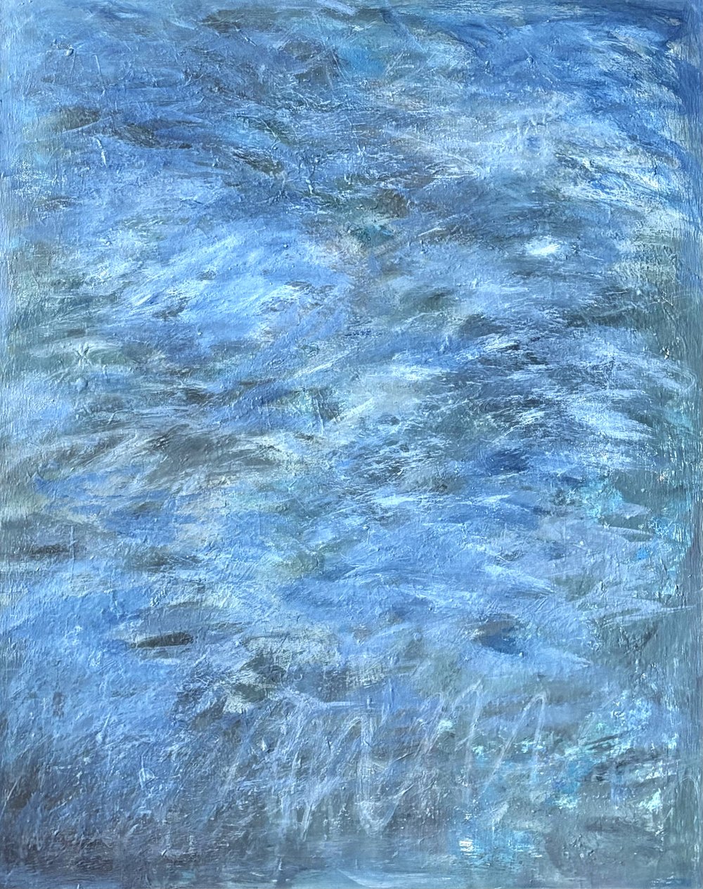 Cloud Shadow at Pond | helloart