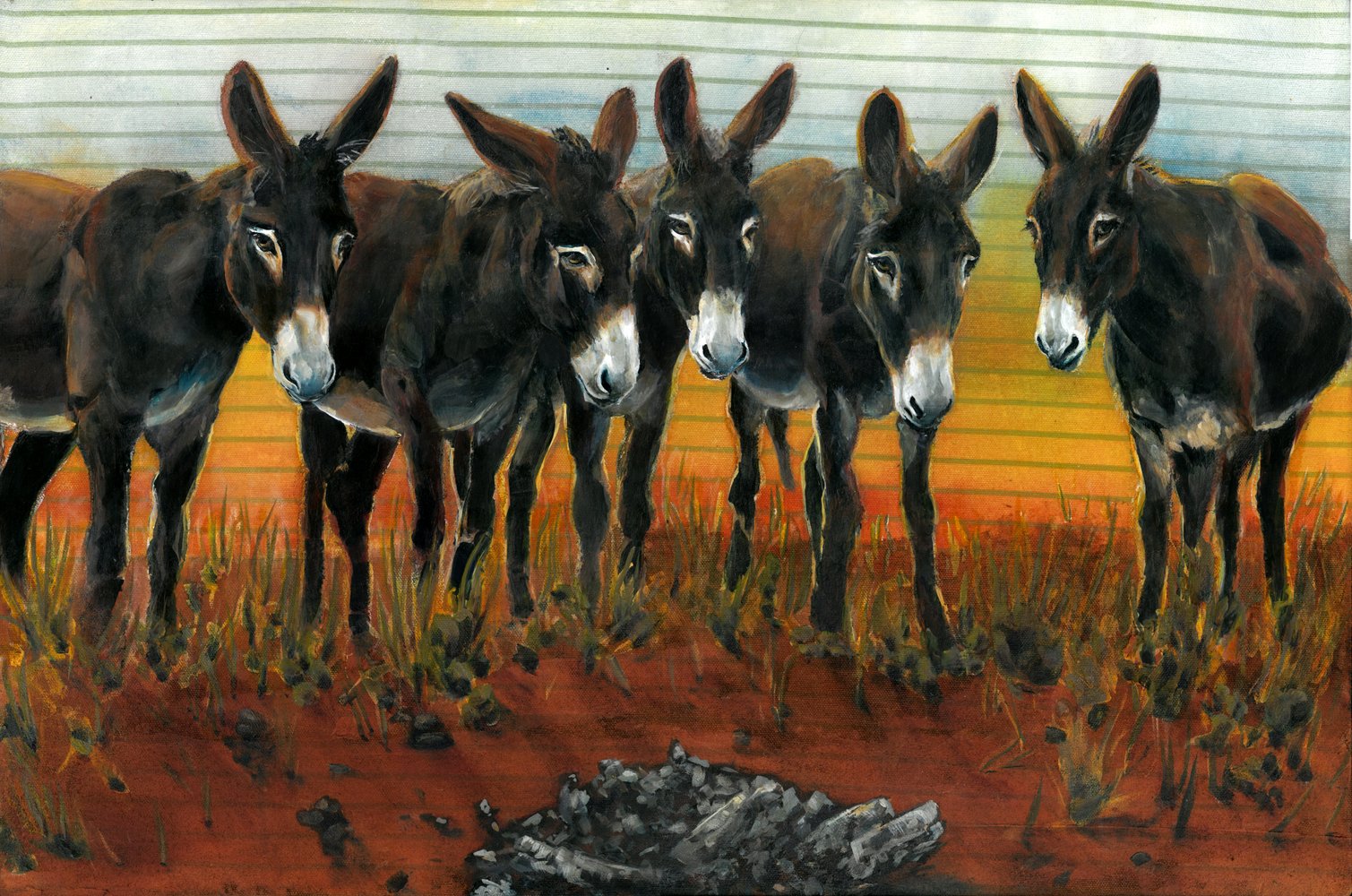 Sunset Sweeties | helloart