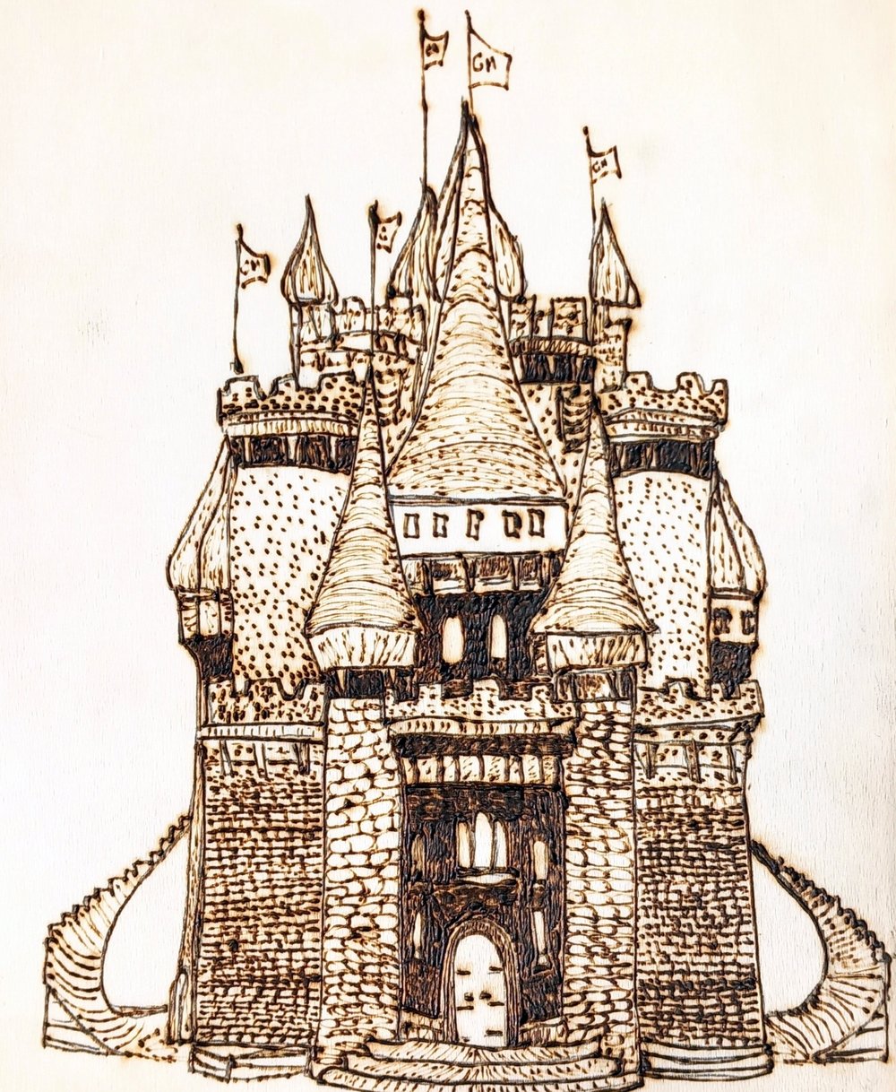 First Castle Of 2025 | helloart