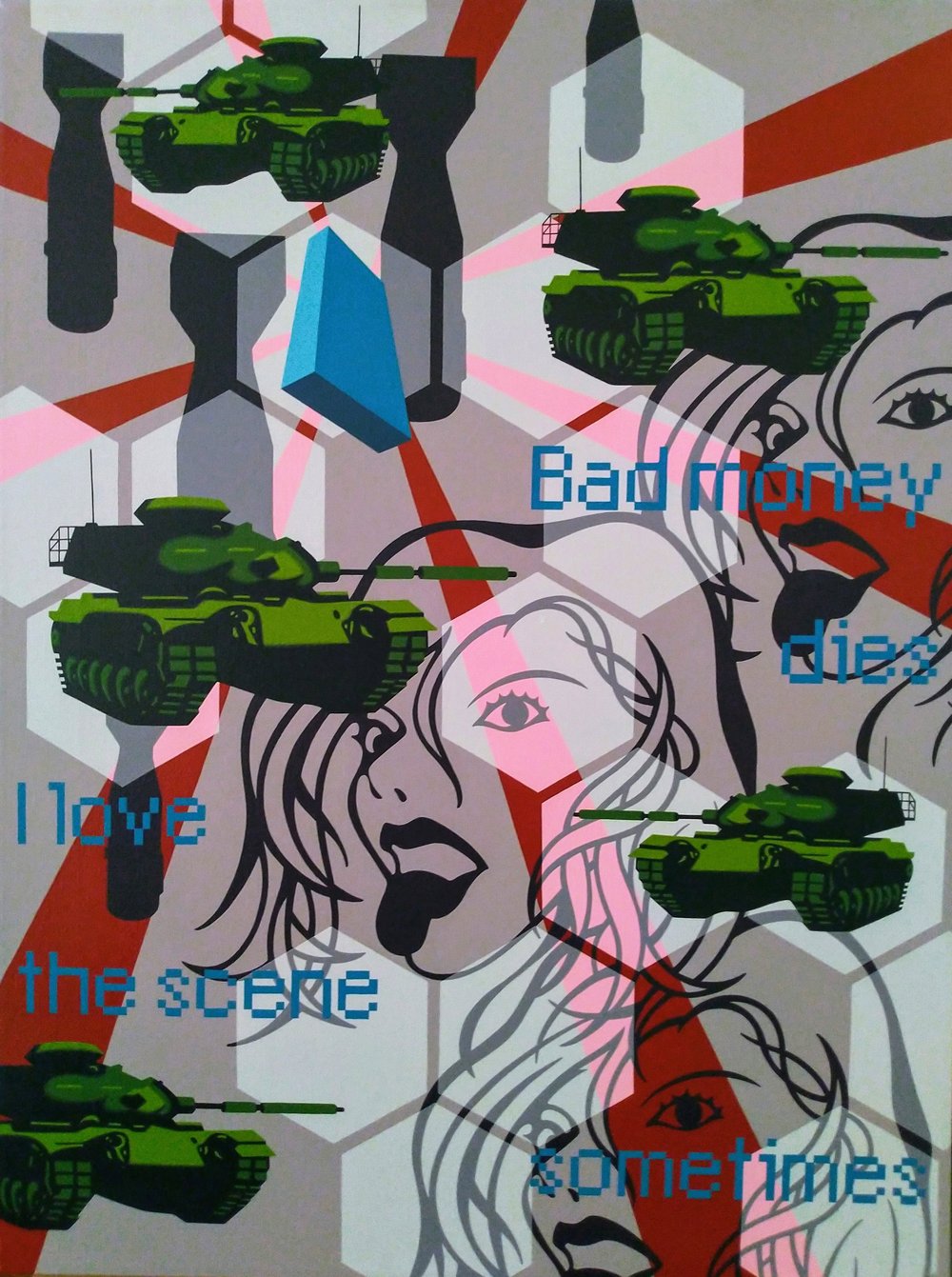 Monolith (Blue) | helloart