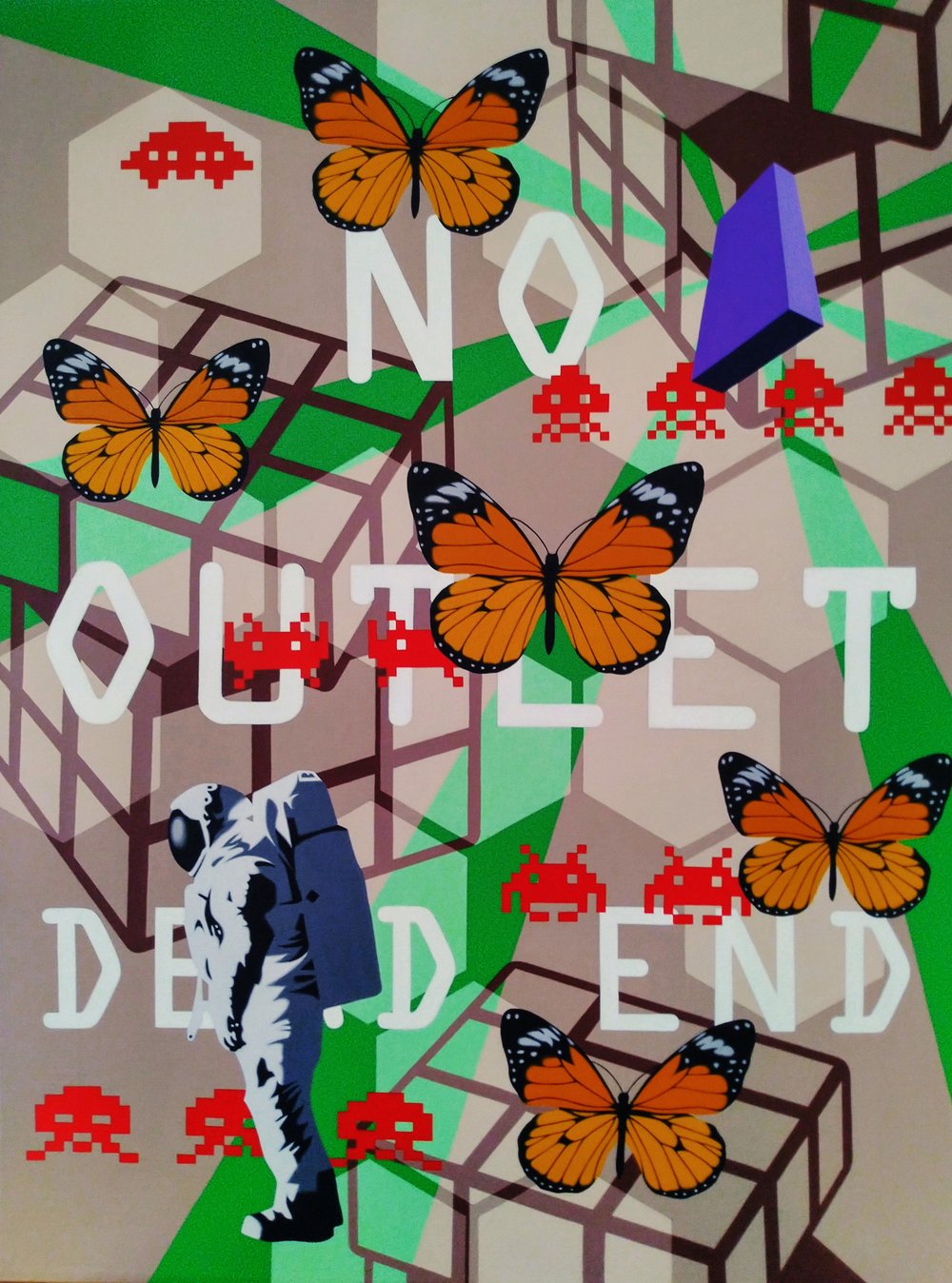 Monolith (Purple) | helloart