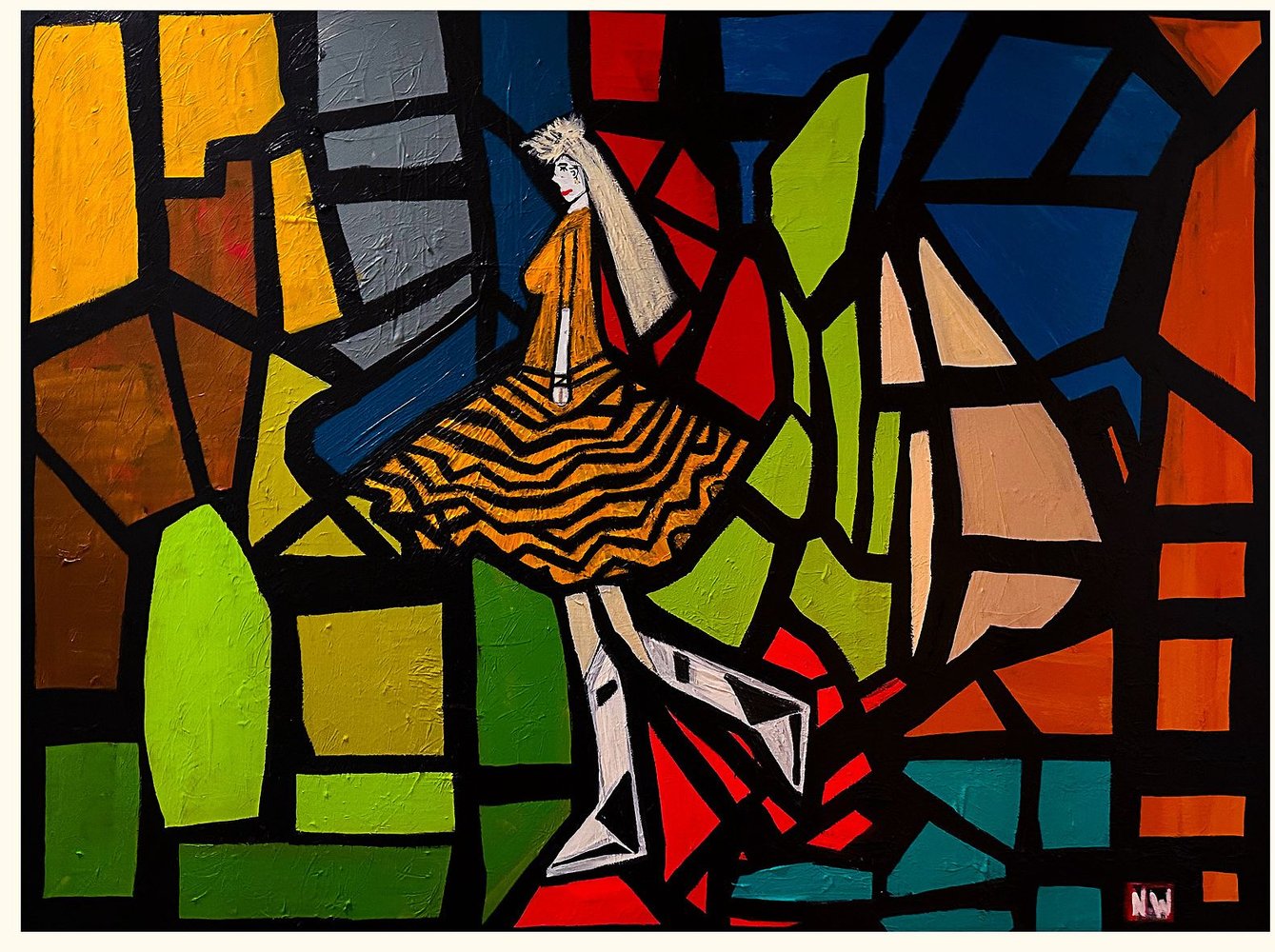 Girl in the White Boots | helloart