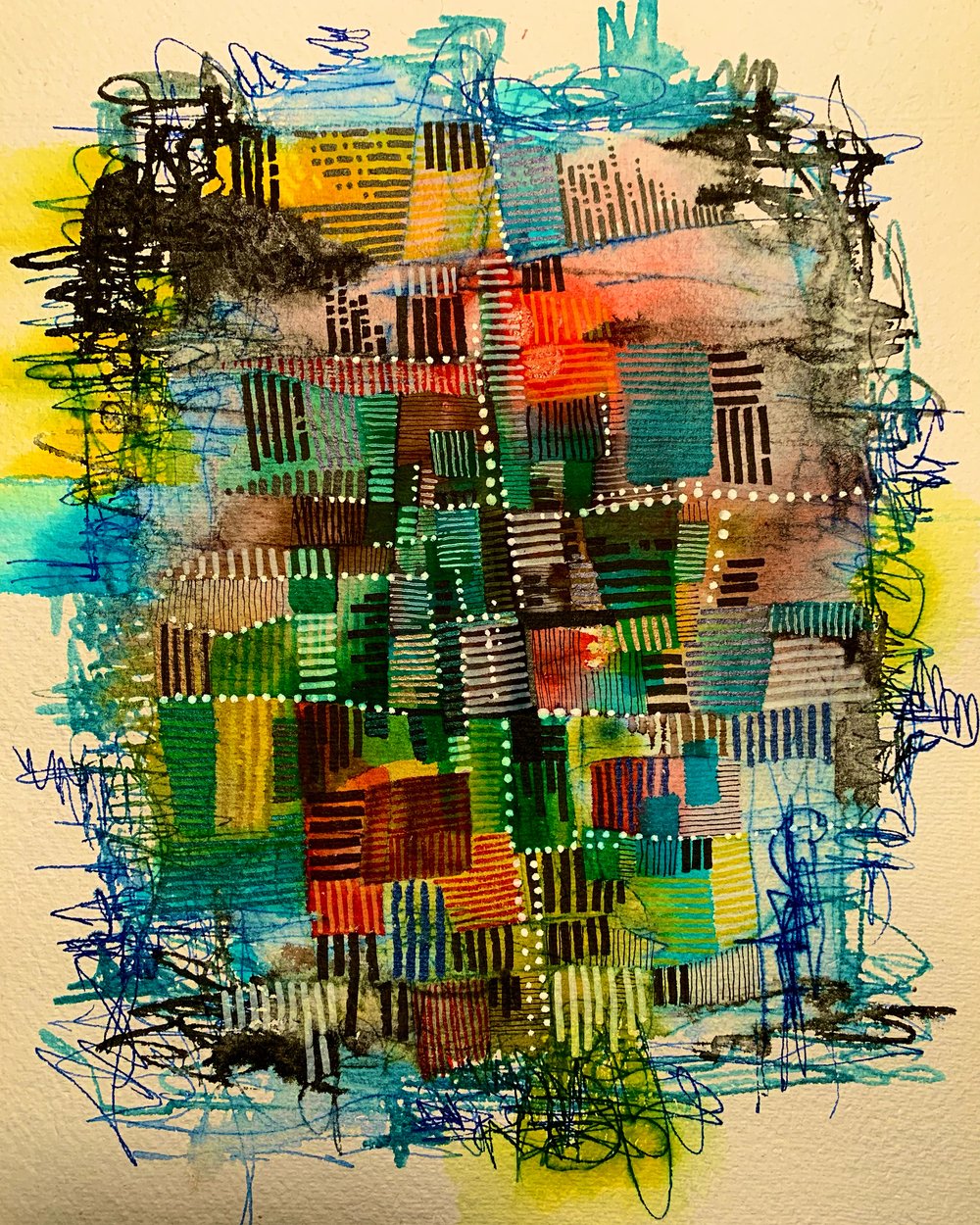 The drawn weave | helloart