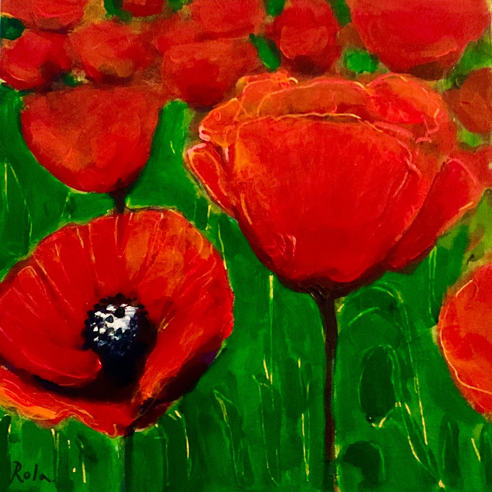 Red Poppies | helloart