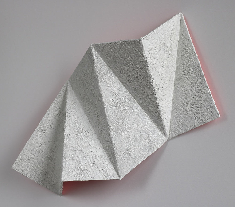 Corrugation in Iridescent Silver | helloart