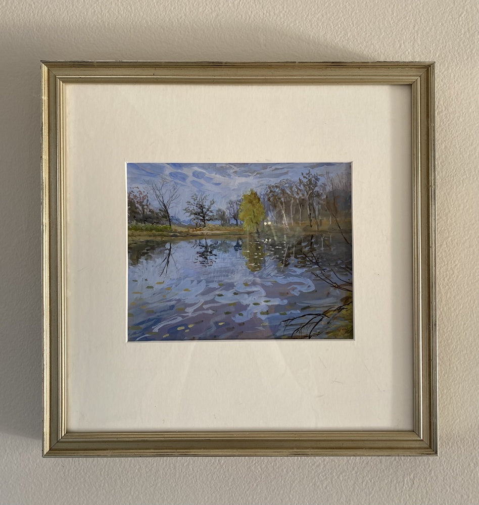 Lights on Rubber Duck Pond | helloart