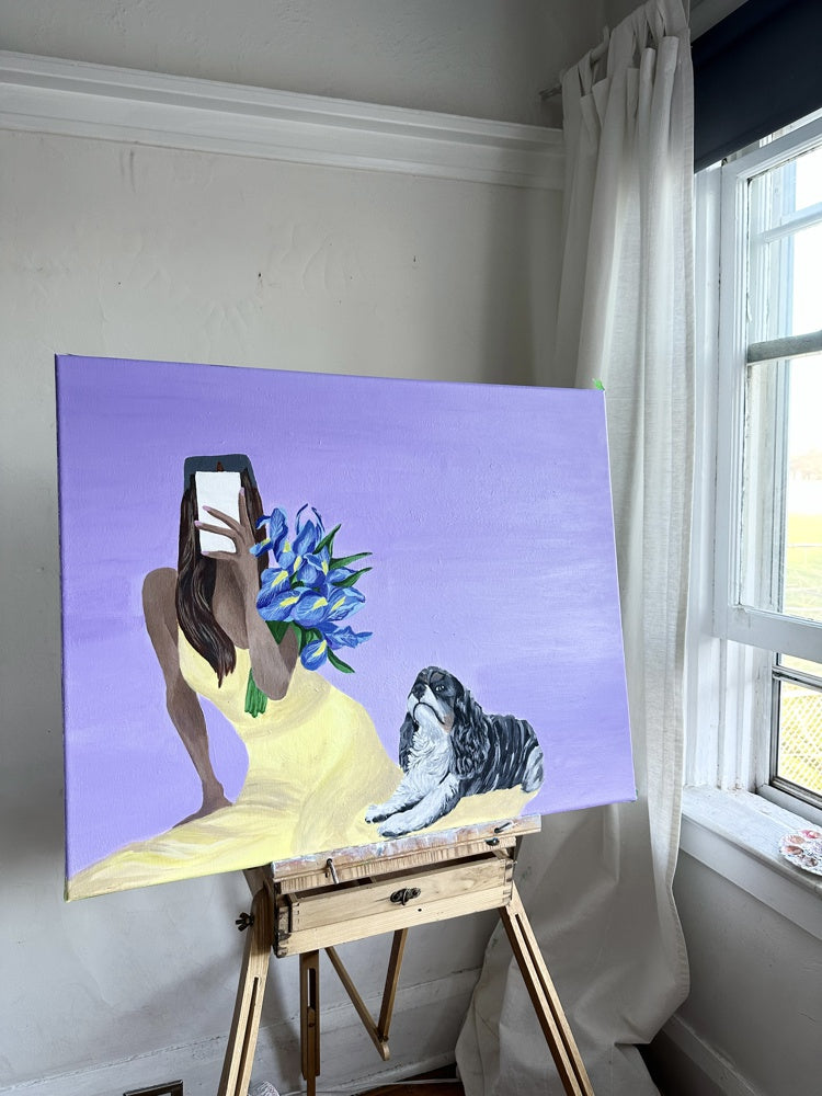 Blue Iris | helloart