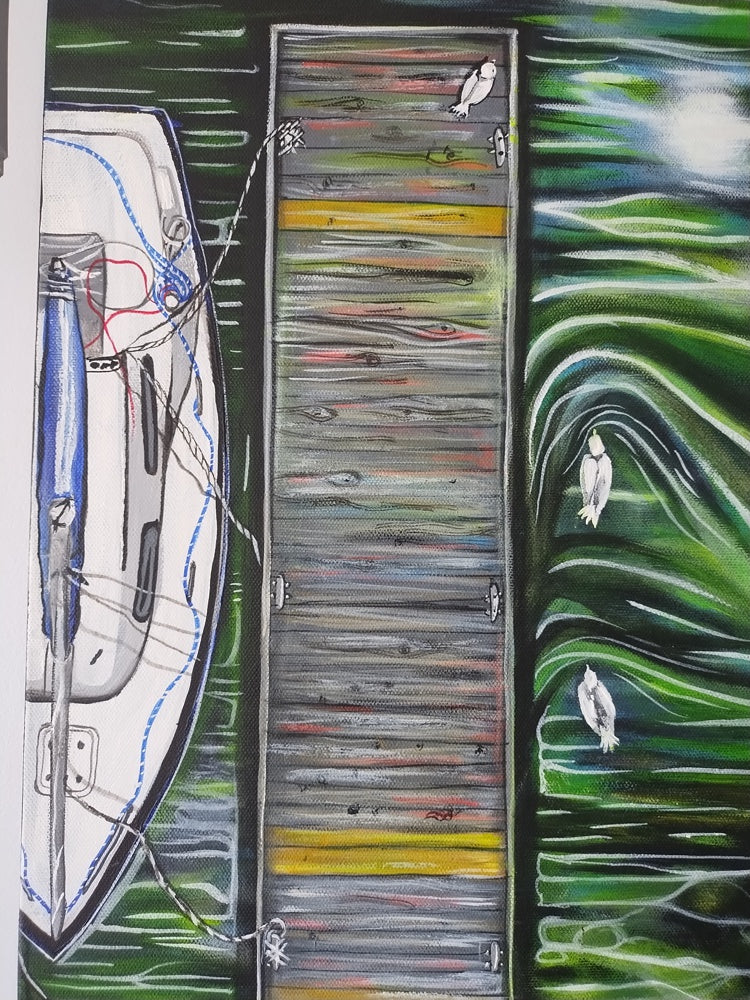 Above The Dock | helloart