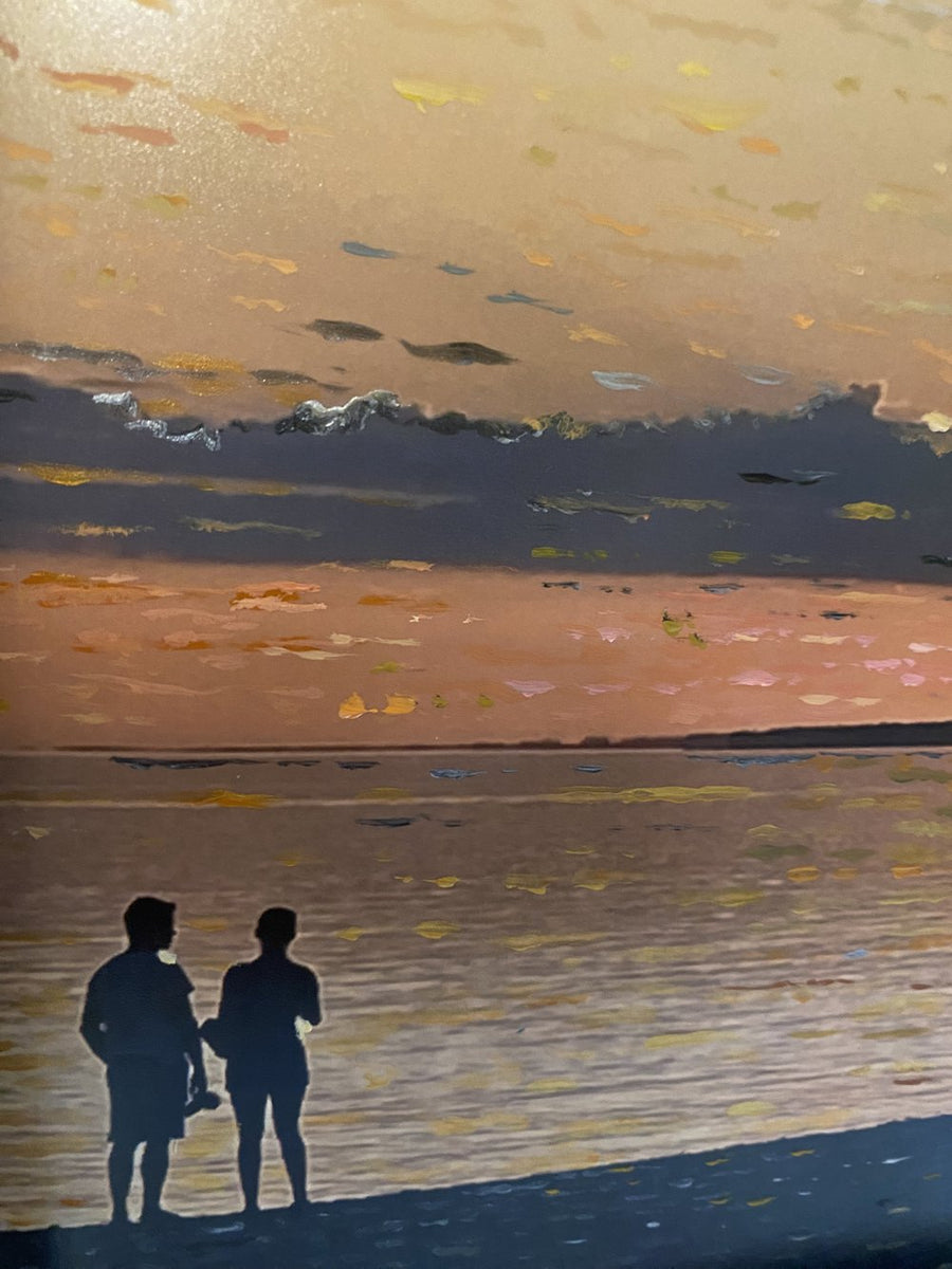 The sunset | helloart