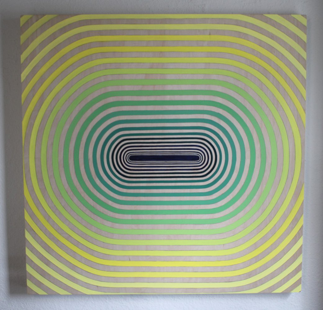 Emerald and Chartreuse | helloart