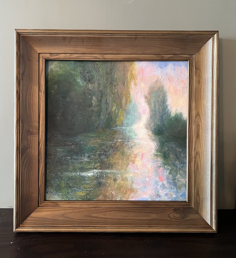 Dawn, reflections, 2024 | helloart