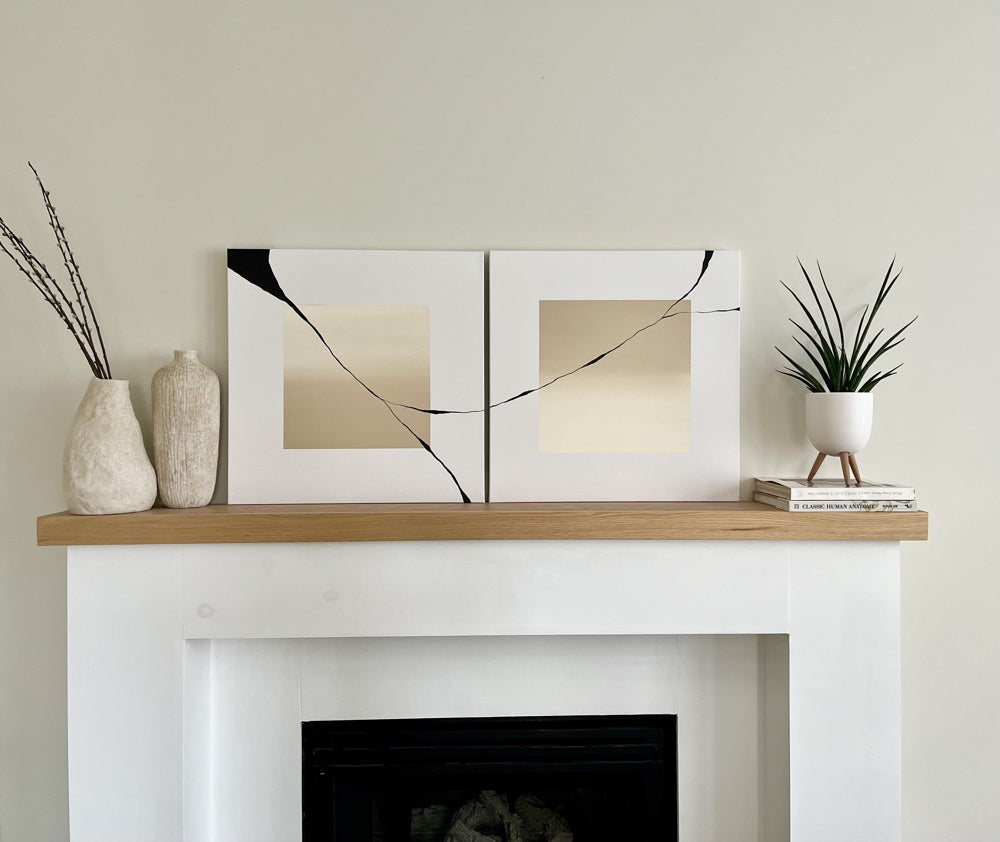 Soul Series - Black on Nude | helloart