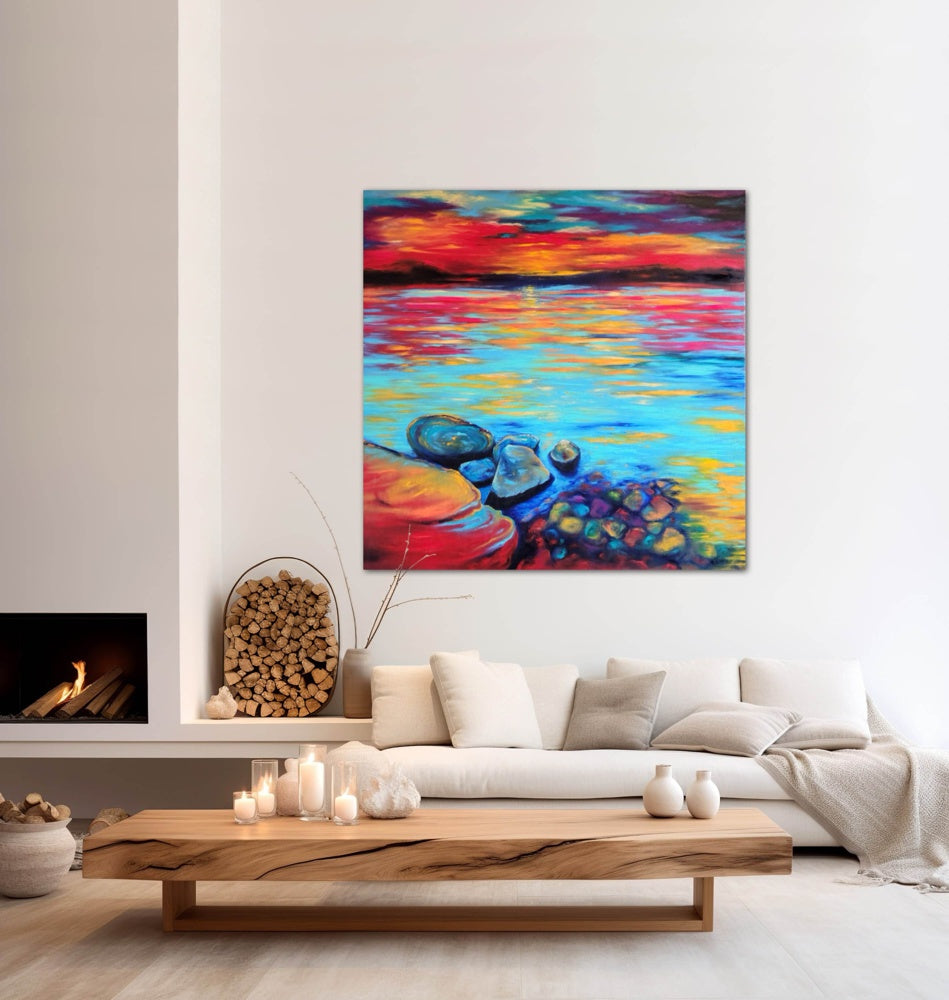Home By The Lake | helloart