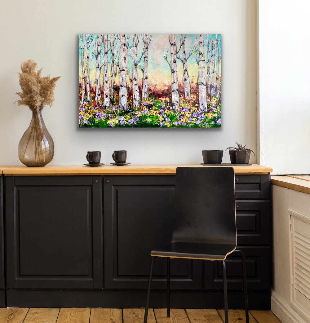 Spring Birches | helloart