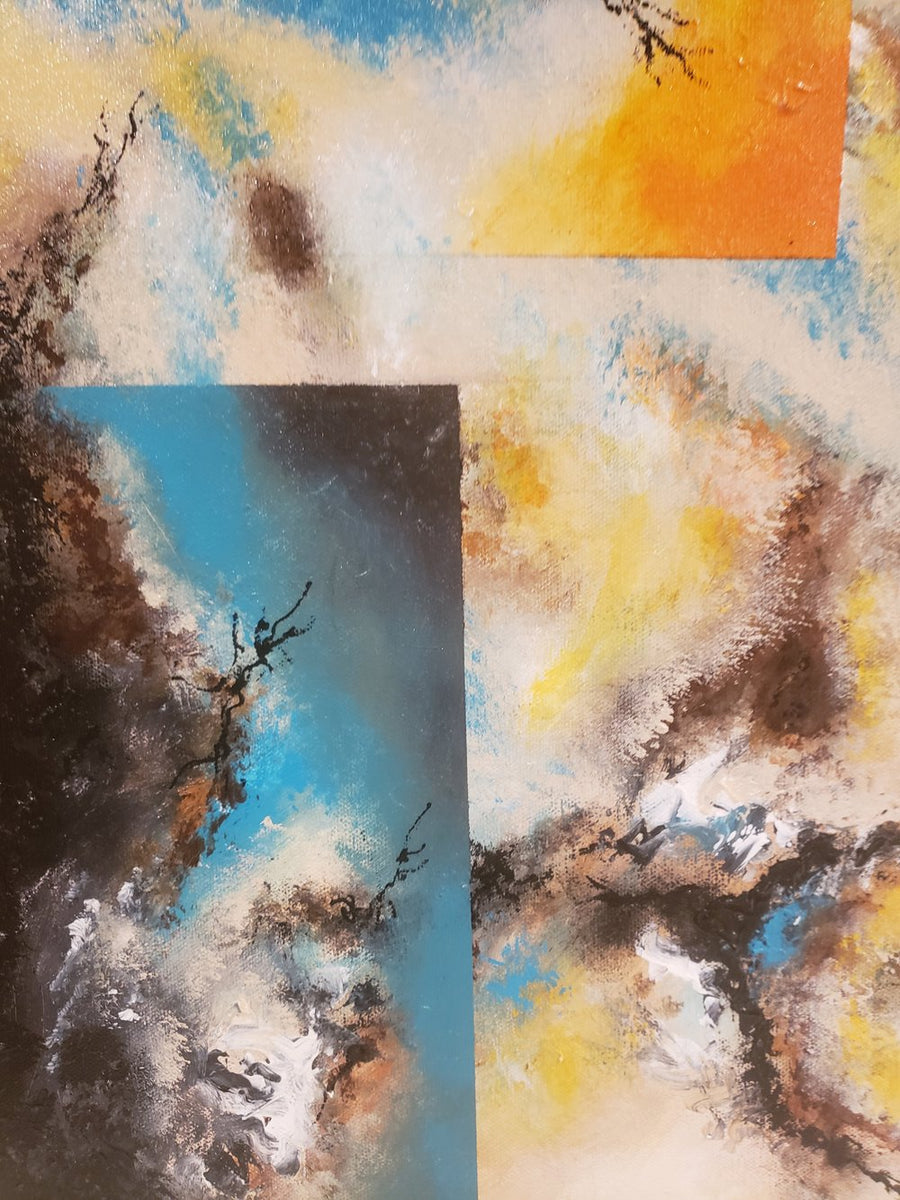 Galaxy's refraction | helloart