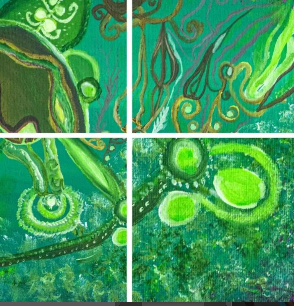 Émeraude et Lumière, Emerald and light | helloart