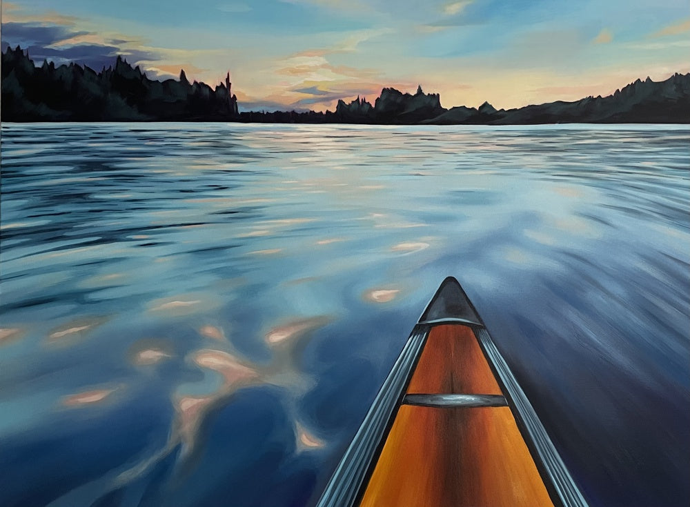 Sunset Paddle | helloart