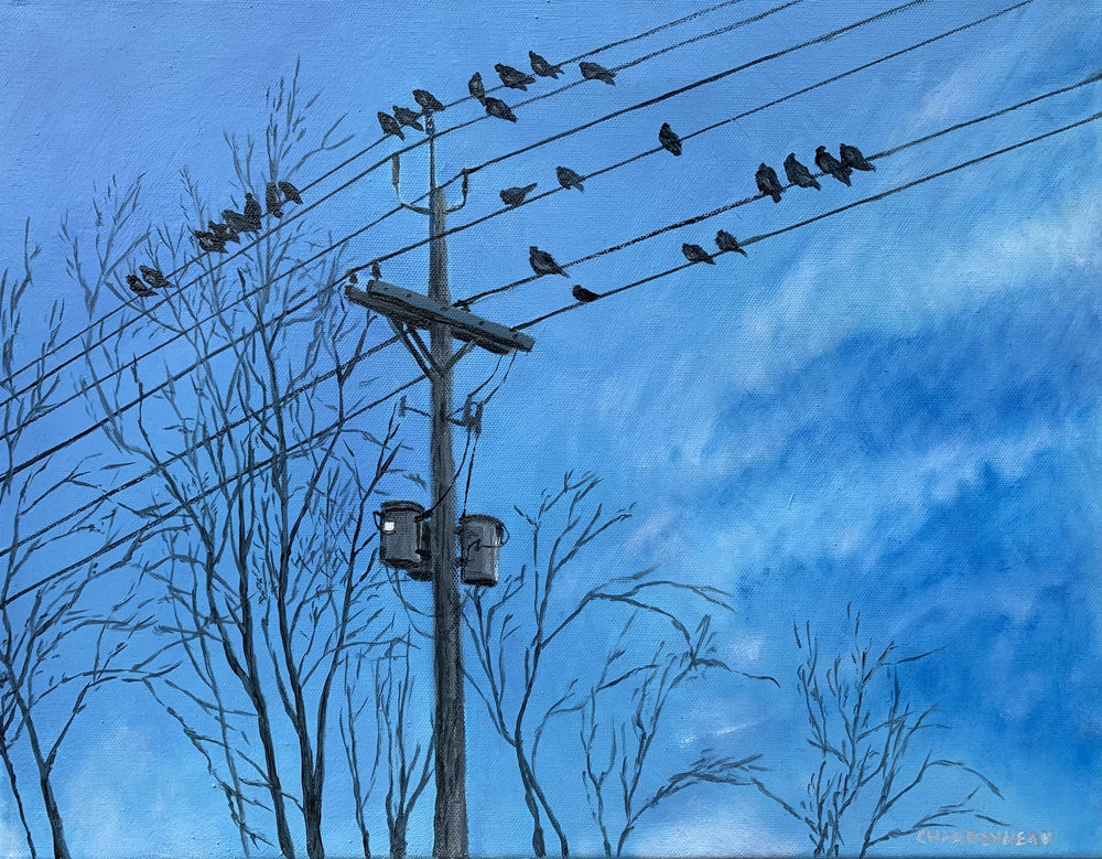 Afternoon Meeting Before the Storm | helloart