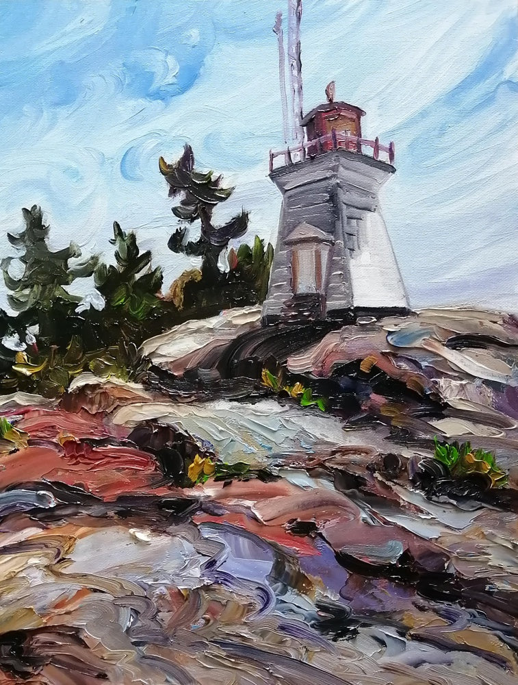 Lighthouse Above | helloart