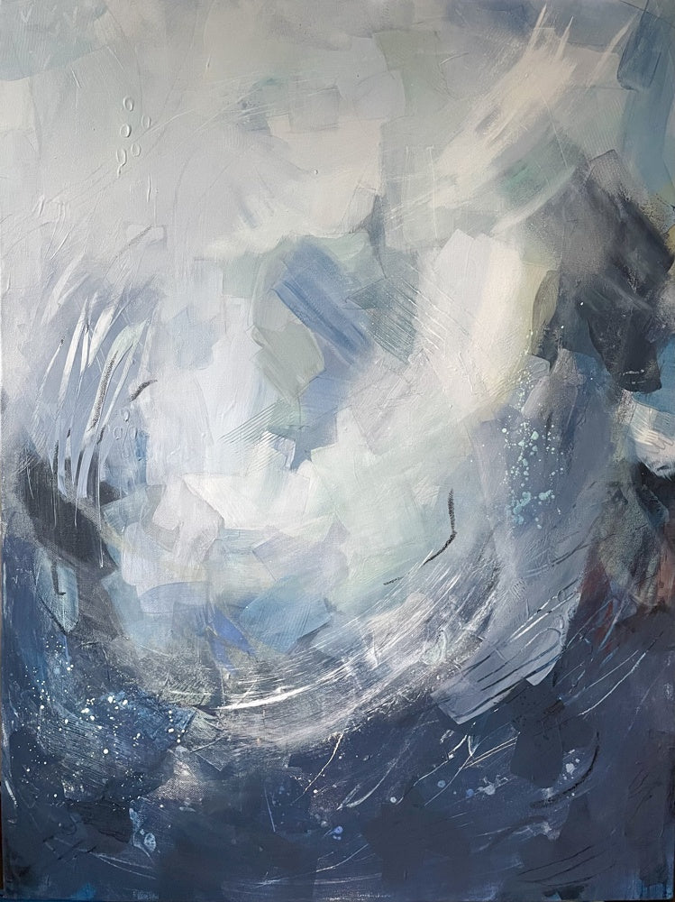 Warm Blue Light | helloart