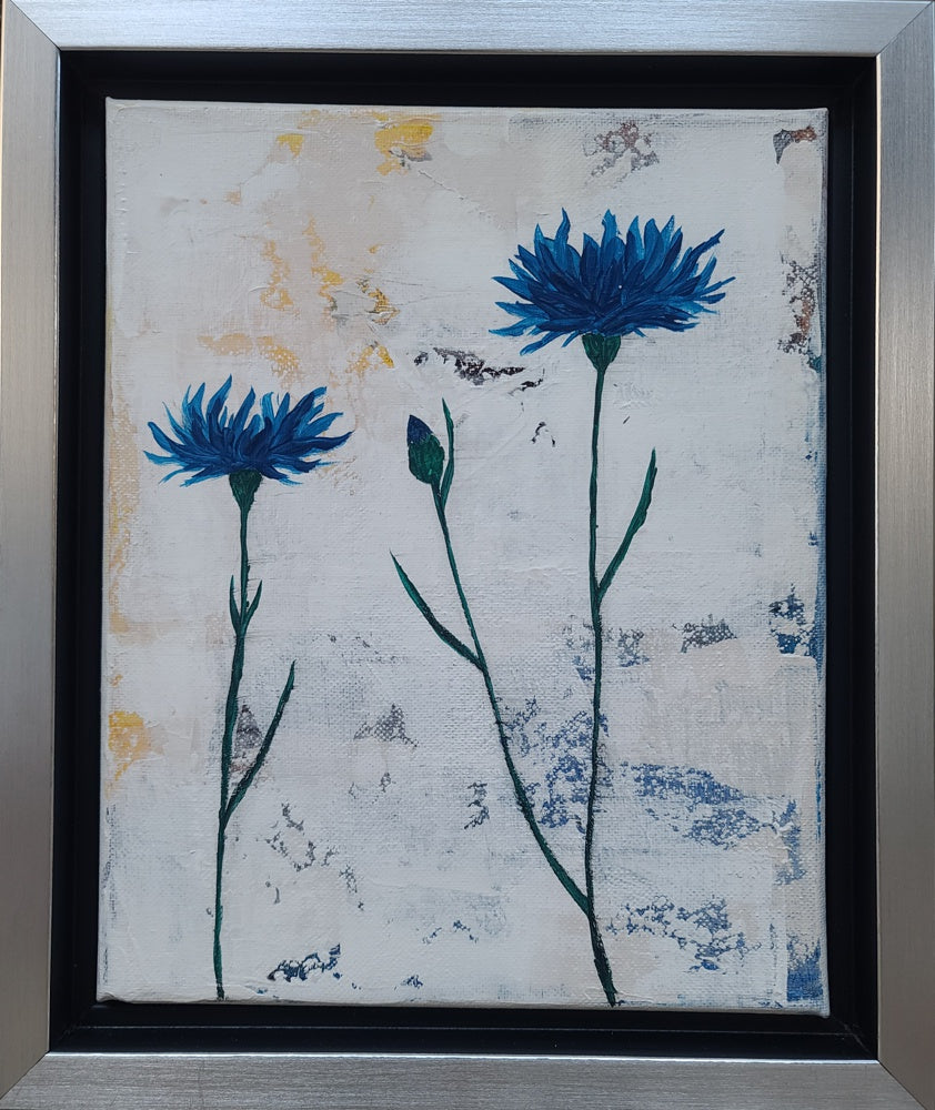 Blue Cornflowers V | helloart