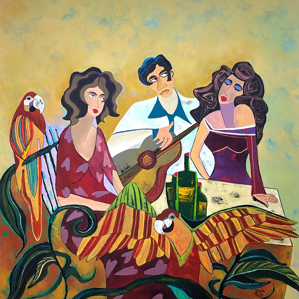 Playing for two | helloart