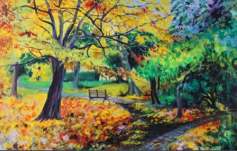 YELLOW FALL | helloart