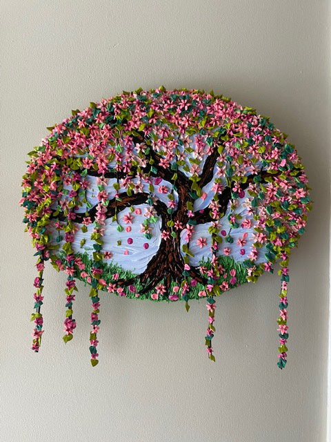 3D cherry blossom tree | helloart