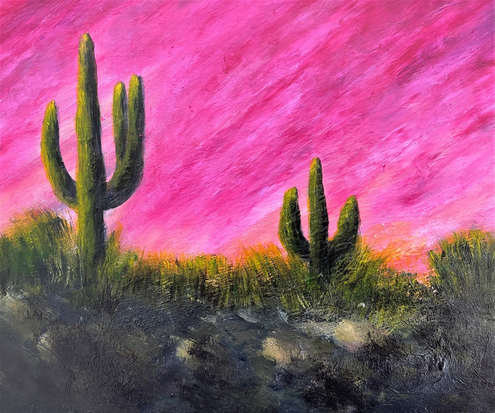 Desert Sunset | helloart