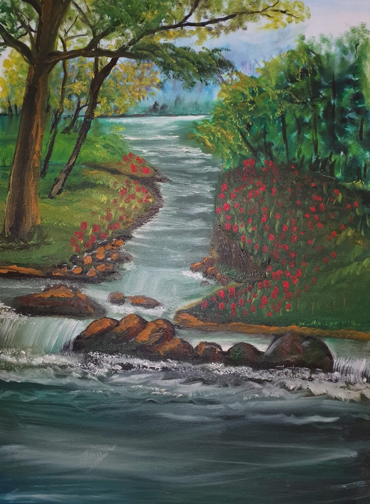 Paghman river | helloart
