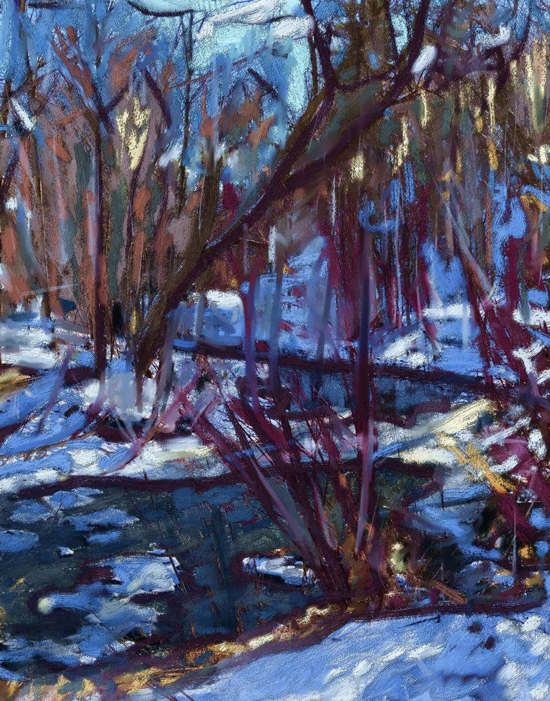 Glendon College Trail, Winter | helloart