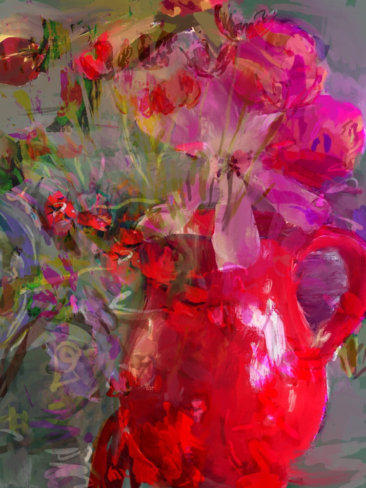 The Red Jug | helloart