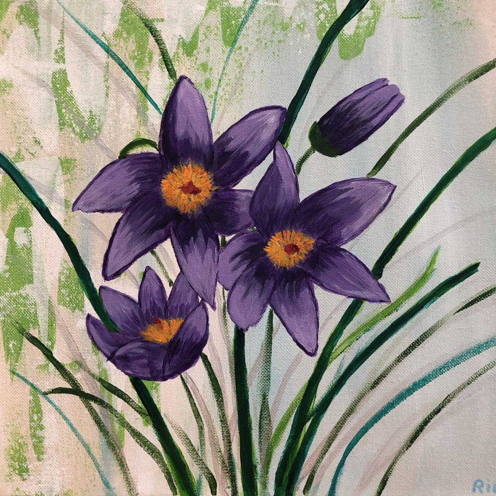 Crocus Flowers | helloart